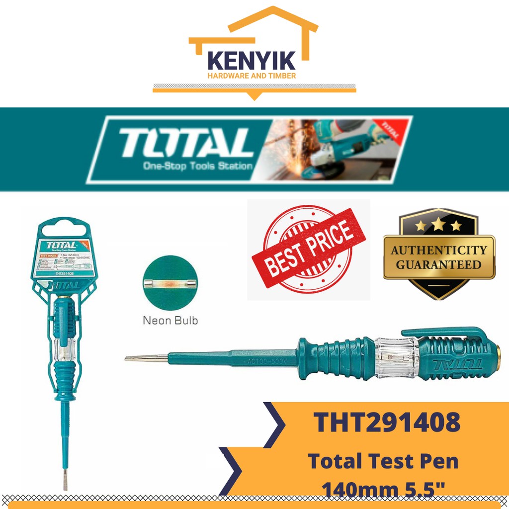 TOTAL Test Pen (THT291408 / THT291908) | Shopee Malaysia