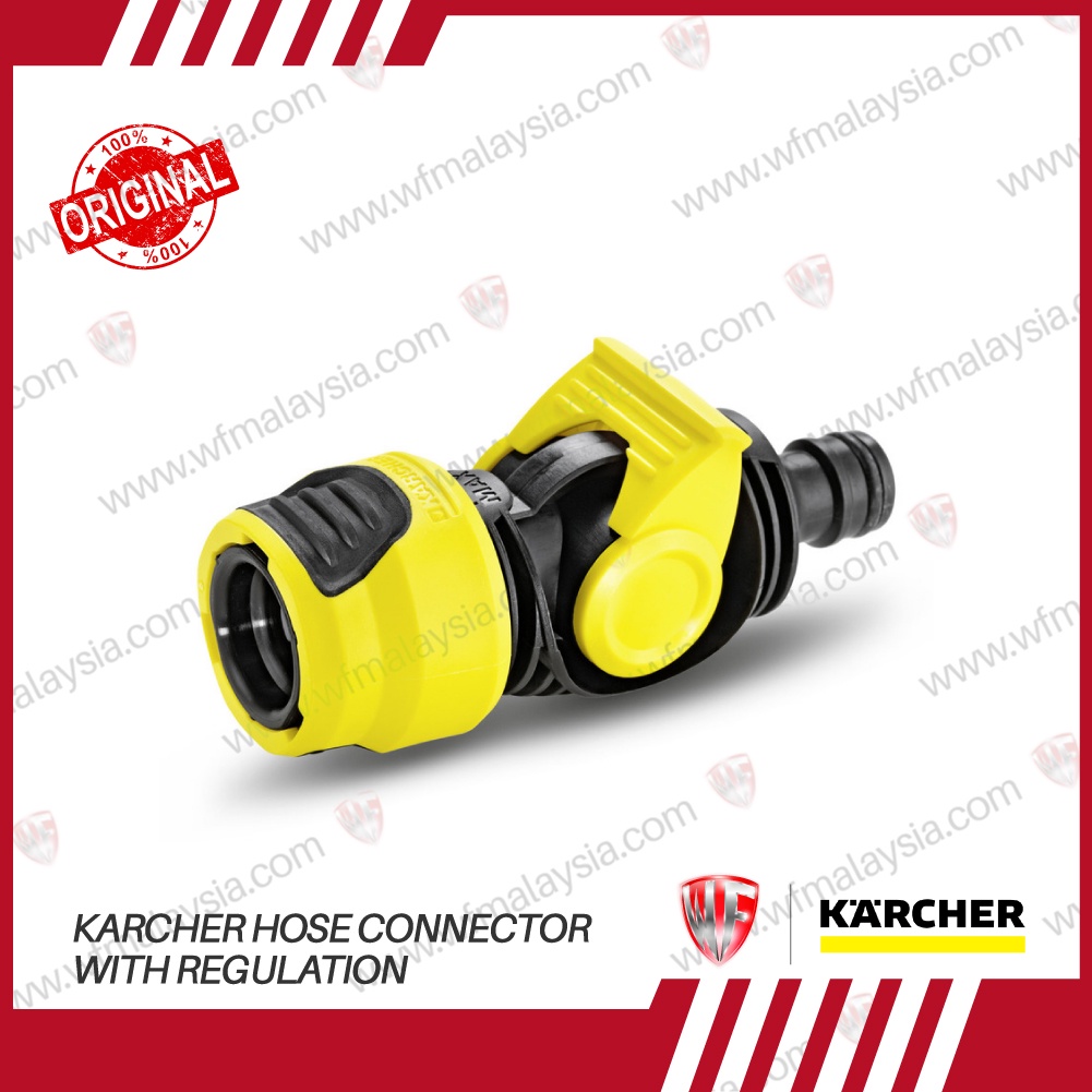 KARCHER Hose Connector With Regulation (Control Valve) | Shopee Malaysia