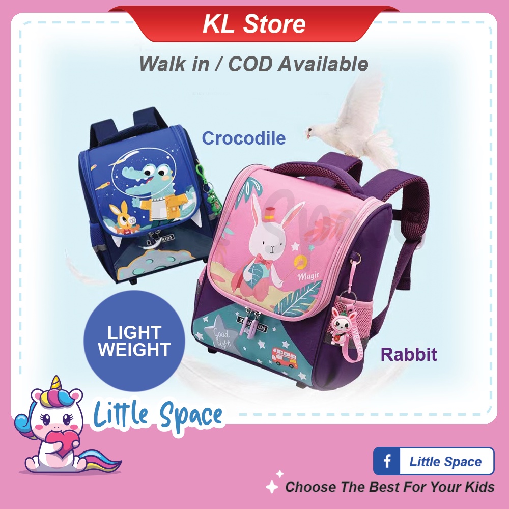 Kids School Bag Unicorn Beg Sekolah For Kids Dinosaur Beg Sekolah ...