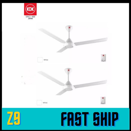 KDK Ceiling Fan 15V0 White Colour X 2 Unit | Shopee Malaysia