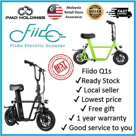 [Ready Stock] Local Seller Brand New 36V 10.4AH Fiido Q1S Dual ...