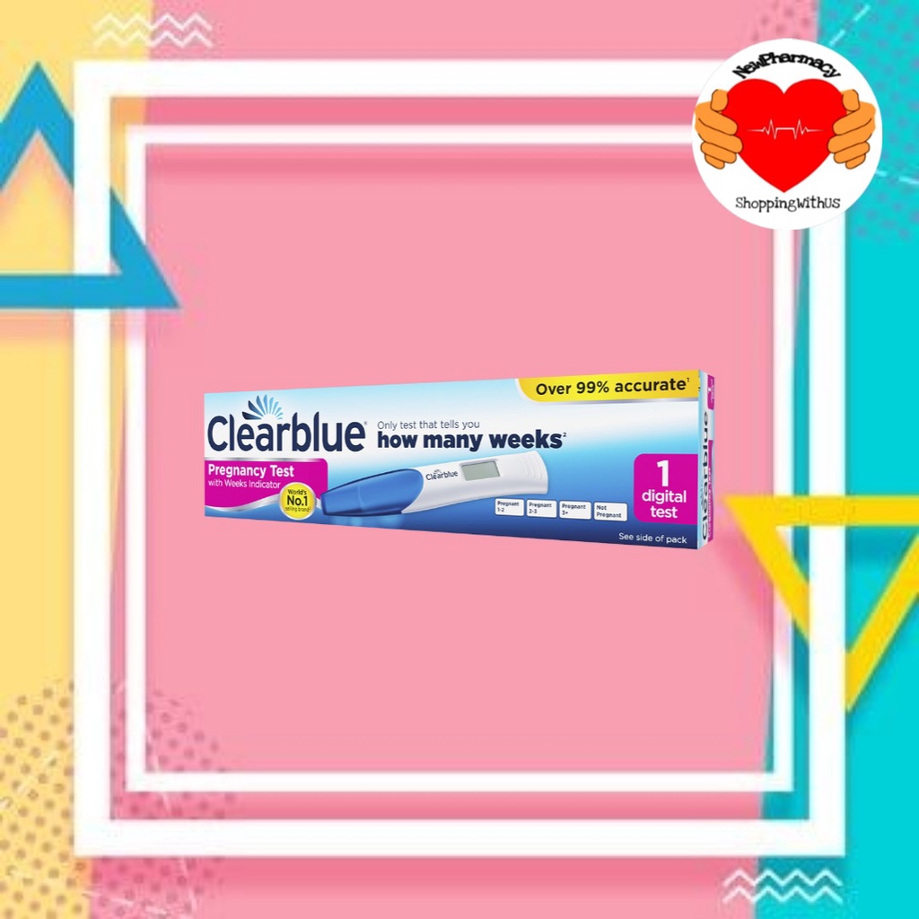 Clearblue Pregnancy Test Digital -1 Test (Exp-01/2028) | Shopee Malaysia