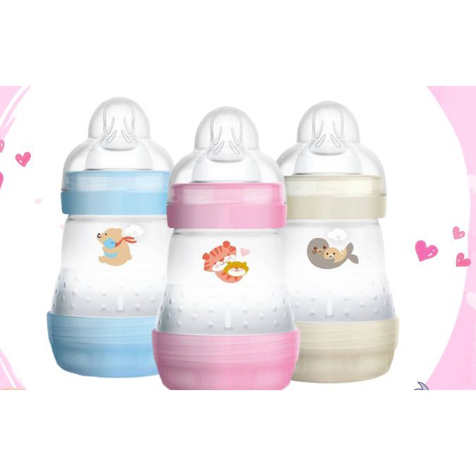 BOTOL SUSU MAM EASY START SELF STERILISING ANTI-COLIC 160ML (5OZ ...