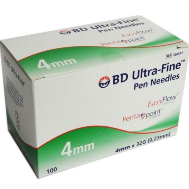 Jarum Insulin BD Novofine Verifine Ultra Fine Insulin Pen Needle 4mm 5mm 6mm 8mm 32g 100s ...