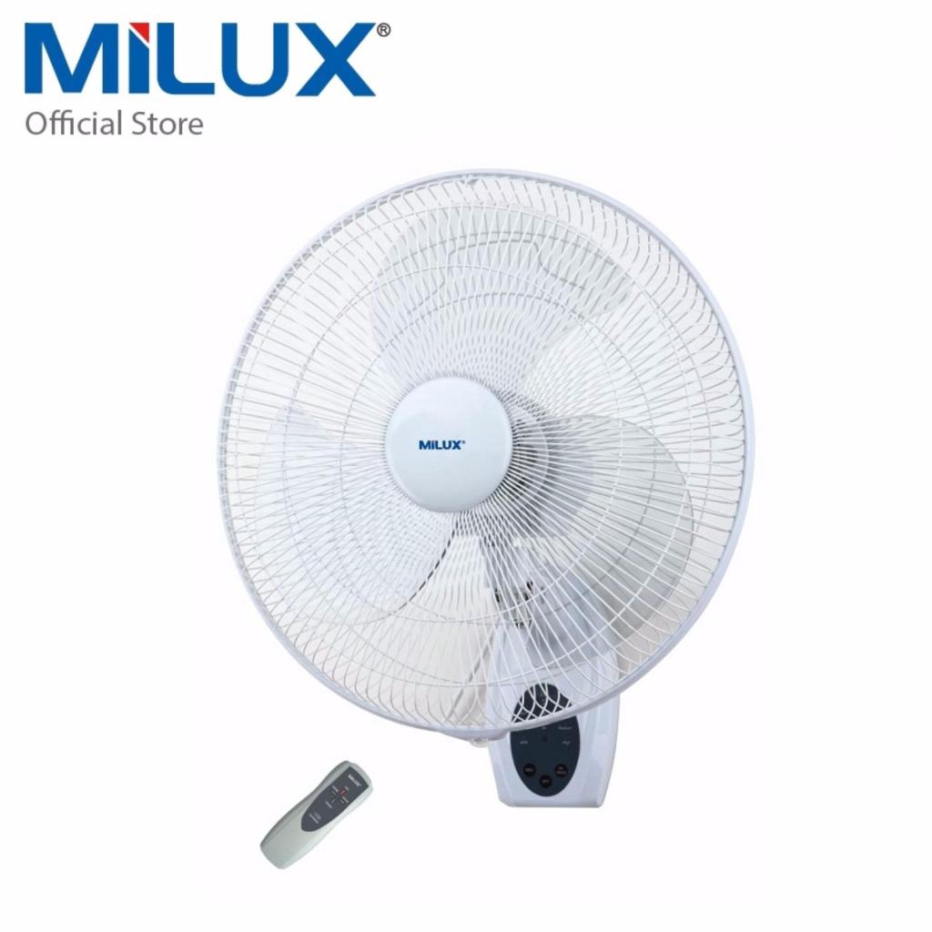 Milux Wall Fan with Remote Control MWF-161Rilux Wall Fan with Remote ...