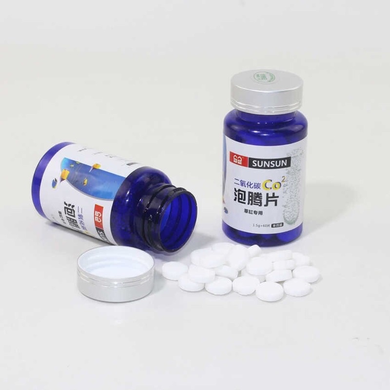 Ready Stock🔥60pcs SunSun CO2 Tablets Carbon Dioxide Effervescent ...