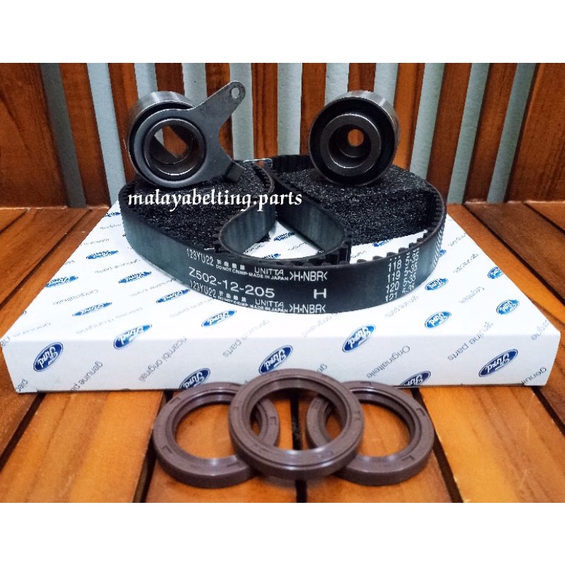 FORD LASER 1.6 / FORD LYNX 1.6 ZL DOHC ( ZMD ) (2002-) 123YU22 ( Z502-12-205 ) TIMING BELT KIT ...