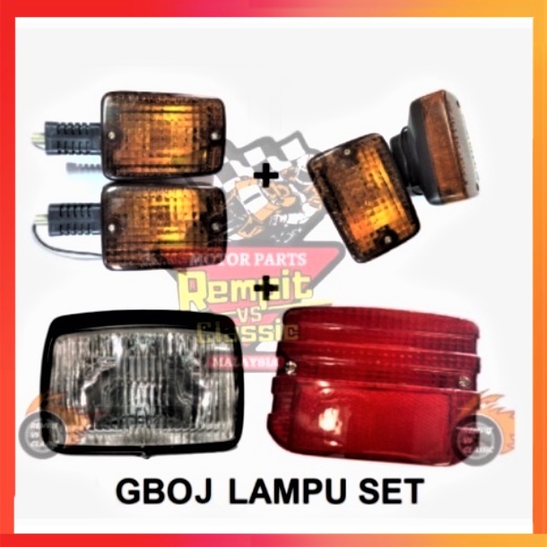 REMPIT GBOJ C70 Petak lampu full set Headlamp head lamp Headlights ...