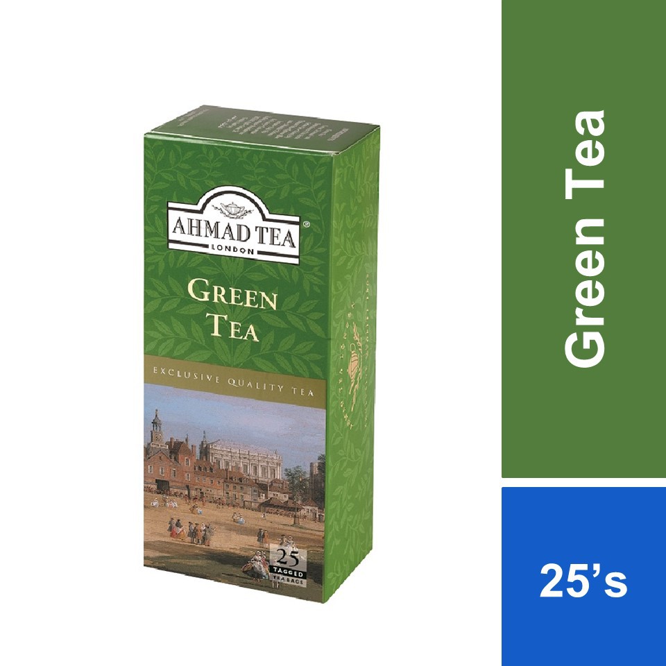 Ahmad Tea Green Tea 25tb (Halal) | Shopee Malaysia