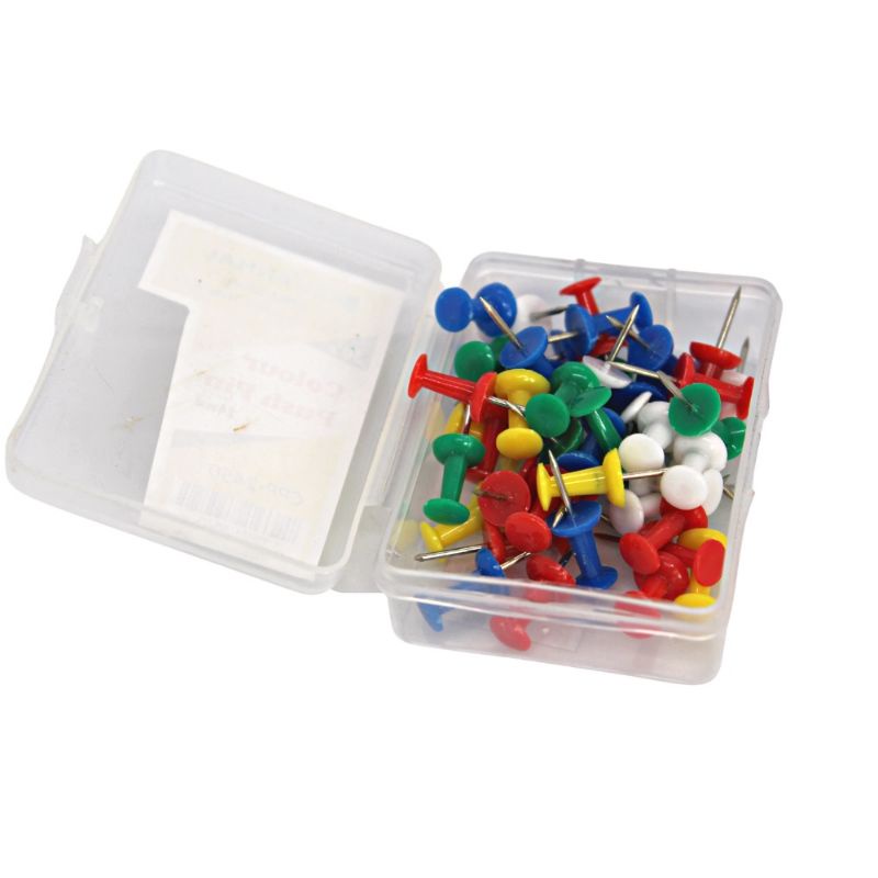 PUSH THUMBTACK PIN 24MM MIX COLOR 25PCS | Shopee Malaysia PUSH THUMBTACK PIN 24MM MIX COLOR 25PCS | Shopee Malaysia