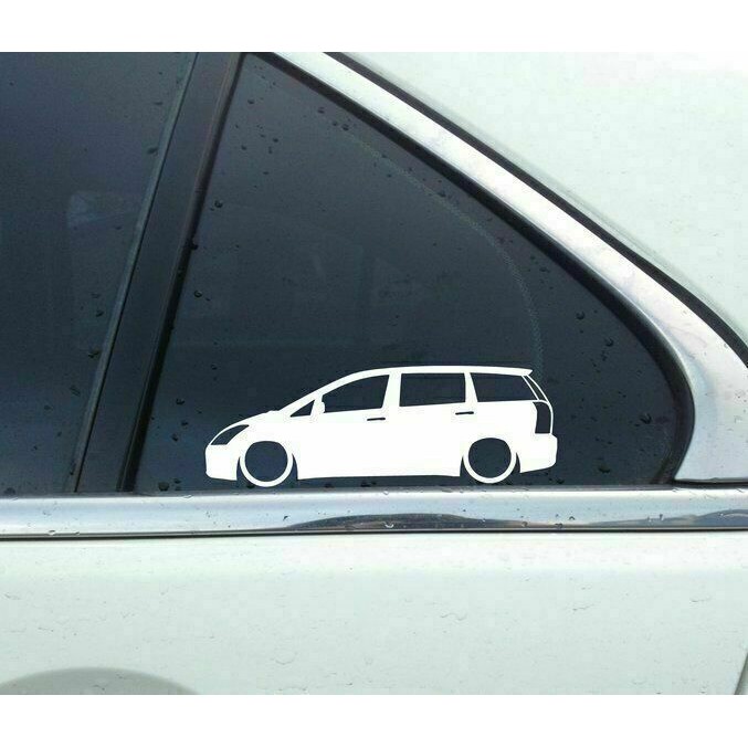 🔥Lowered Toyota Wish 2007 Window Sticker | Shopee Malaysia