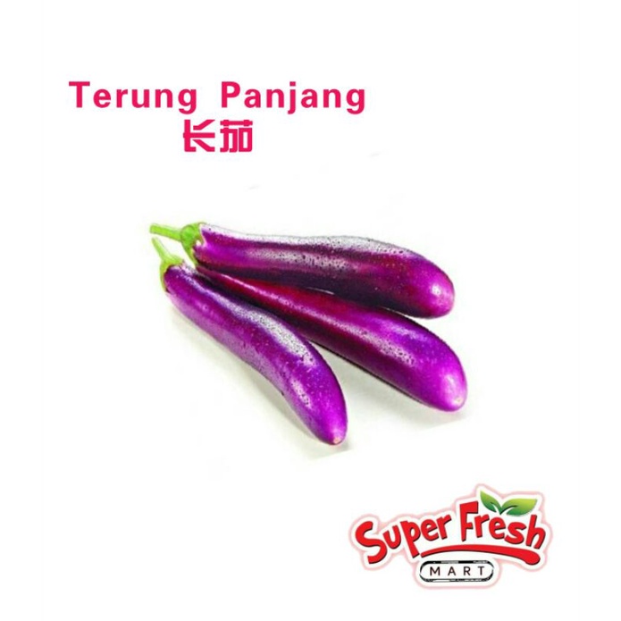 Terung Panjang 长茄 (500g) | Shopee Malaysia