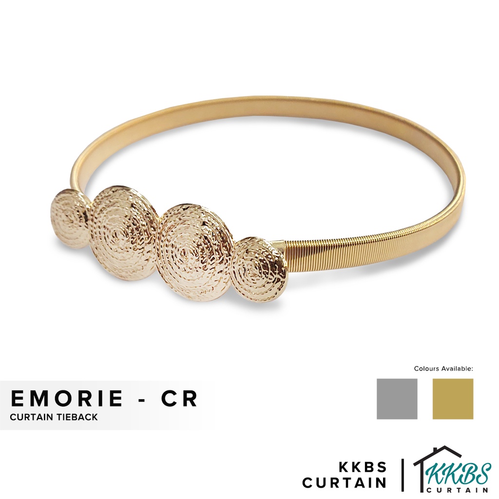 KKBS CURTAIN Emorie Design Empat Bulatan Tali Pengikat Langsir (KKBS ...