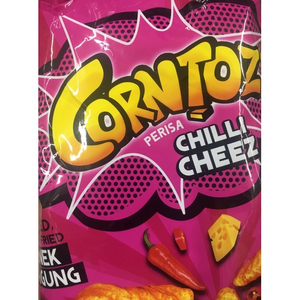 (READY STOCK)CORNTOZ SMOKY BBQ/HOTZ&SPICY/CHILLI CHEEZ 100G | Shopee ...