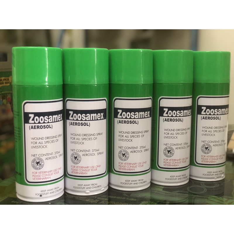 Zoosamex Spray Ubat Haiwan Luka Bernanah & Berulat Dijamin Berkesan ...