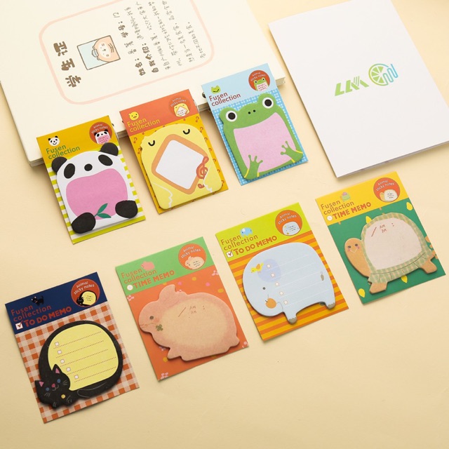 LM. sticky Post-it notes notebook Cute note paper Student stationery ...