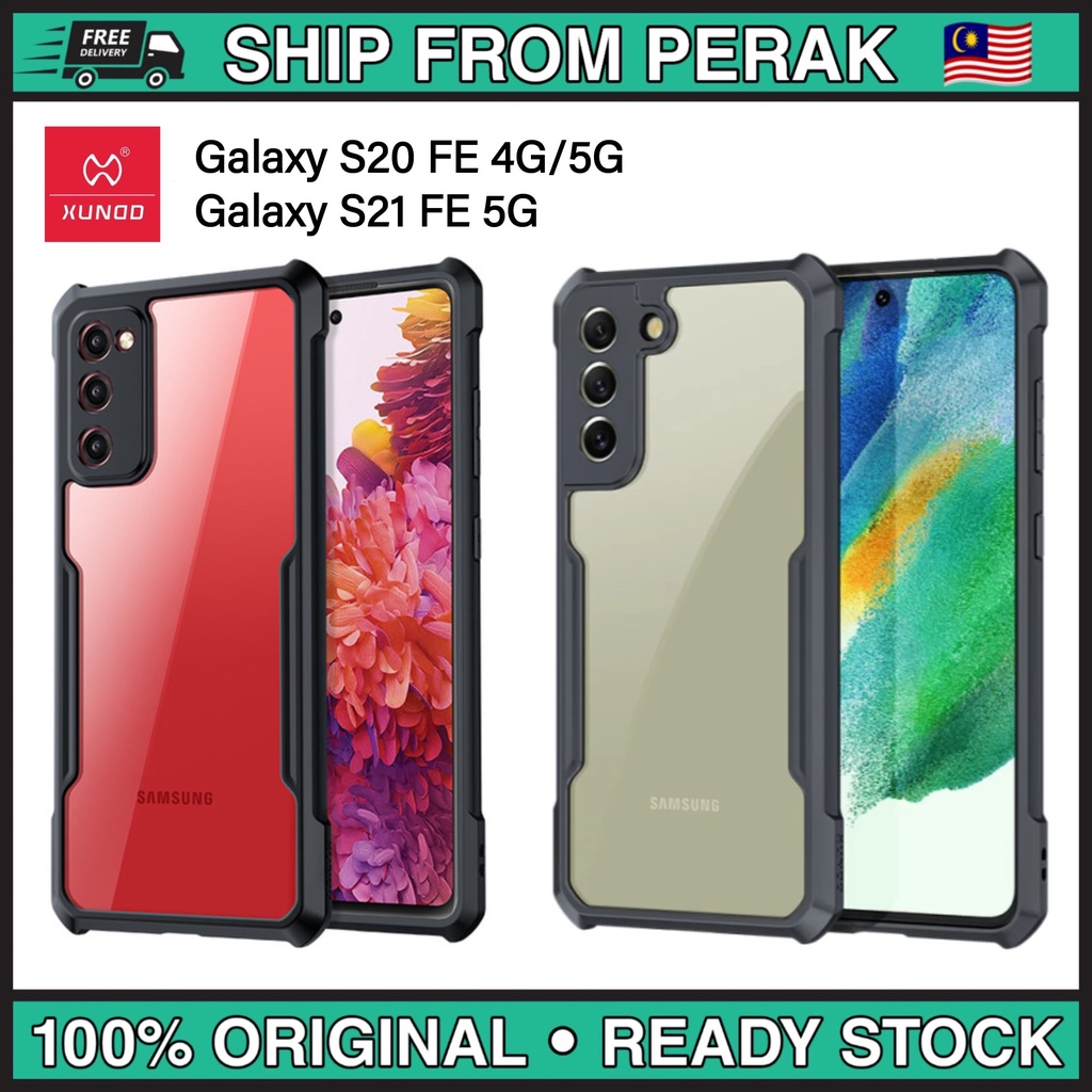 XUNDD Samsung Galaxy S23 FE / S21 FE / S20 FE 4G 5G Phone Case Cover Casing Clear Transparent ...