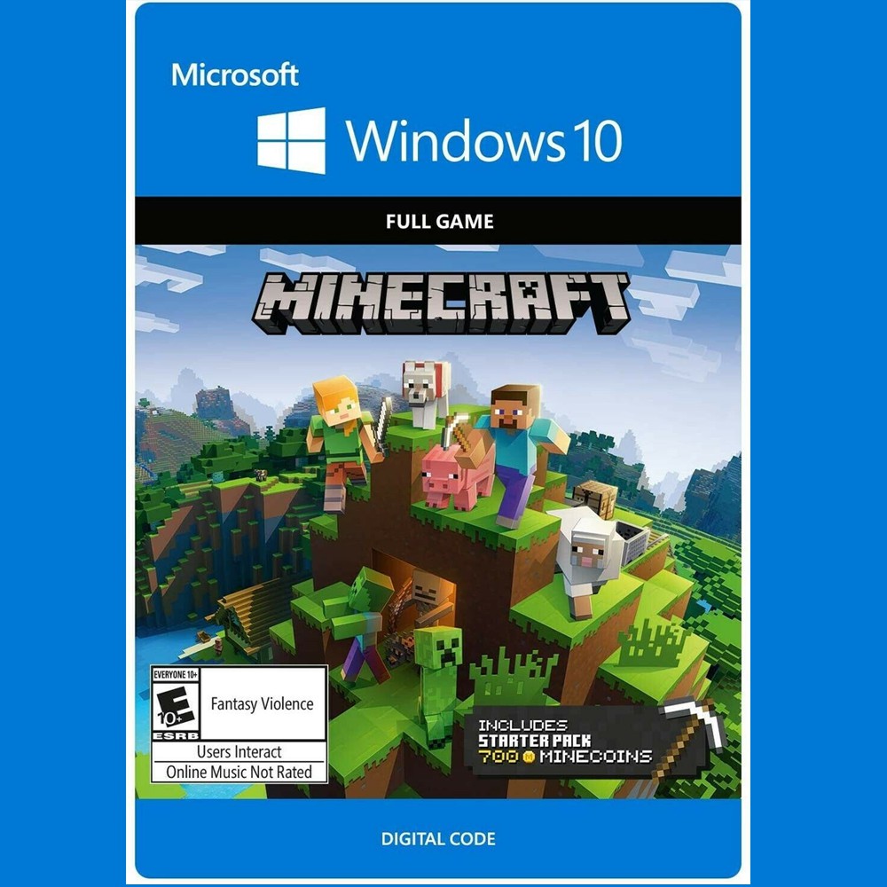 Minecraft Windows 10 Edition PC FULL GAME GENUINE Digital Download ...