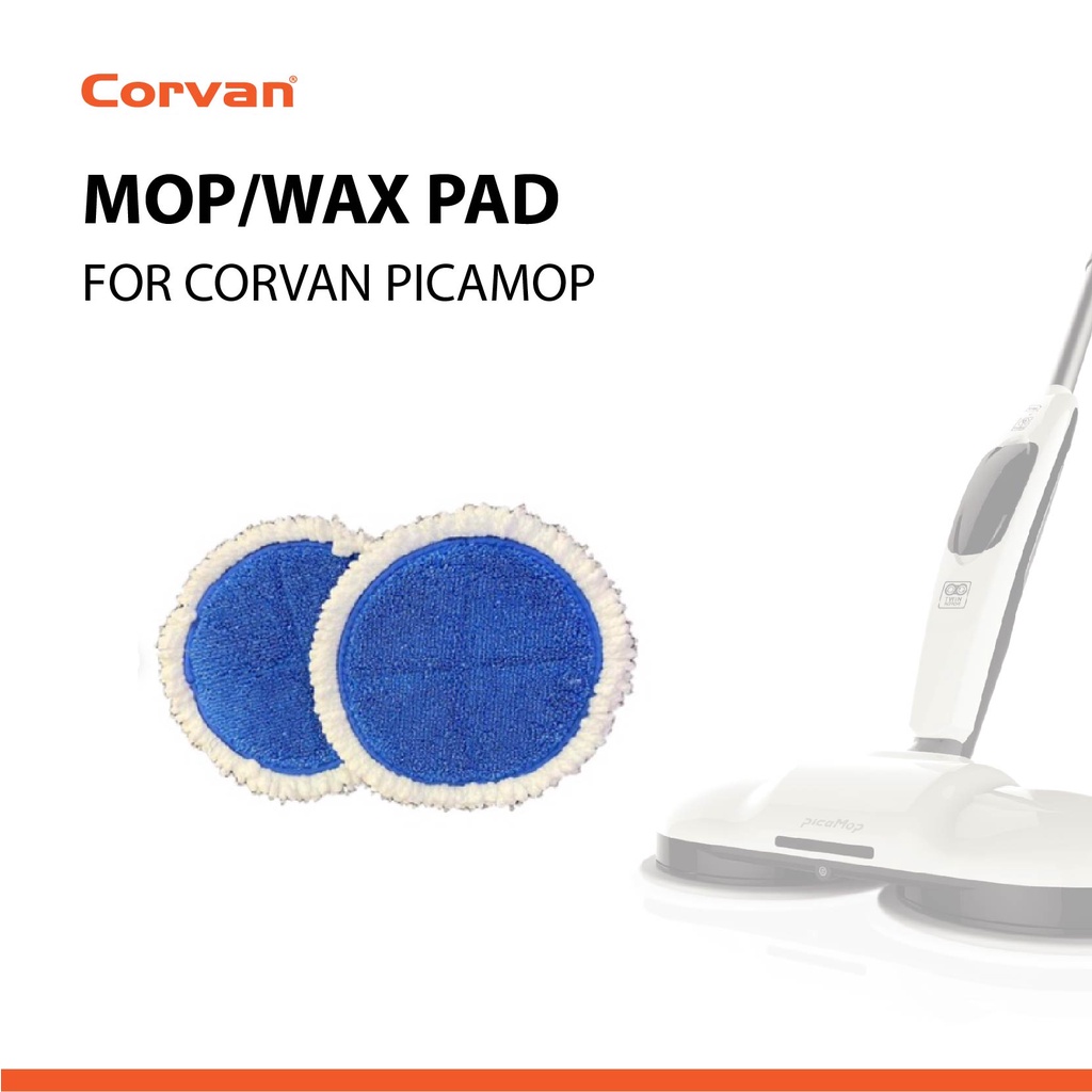 Corvan picaMop Genuine Consumables & Parts - Mop Pads, Water Tank ...