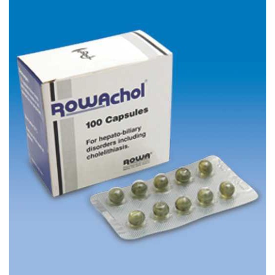 Rowachol 100's Cap hepato-biliary disorders (Dissolve Bile Stone / Batu ...