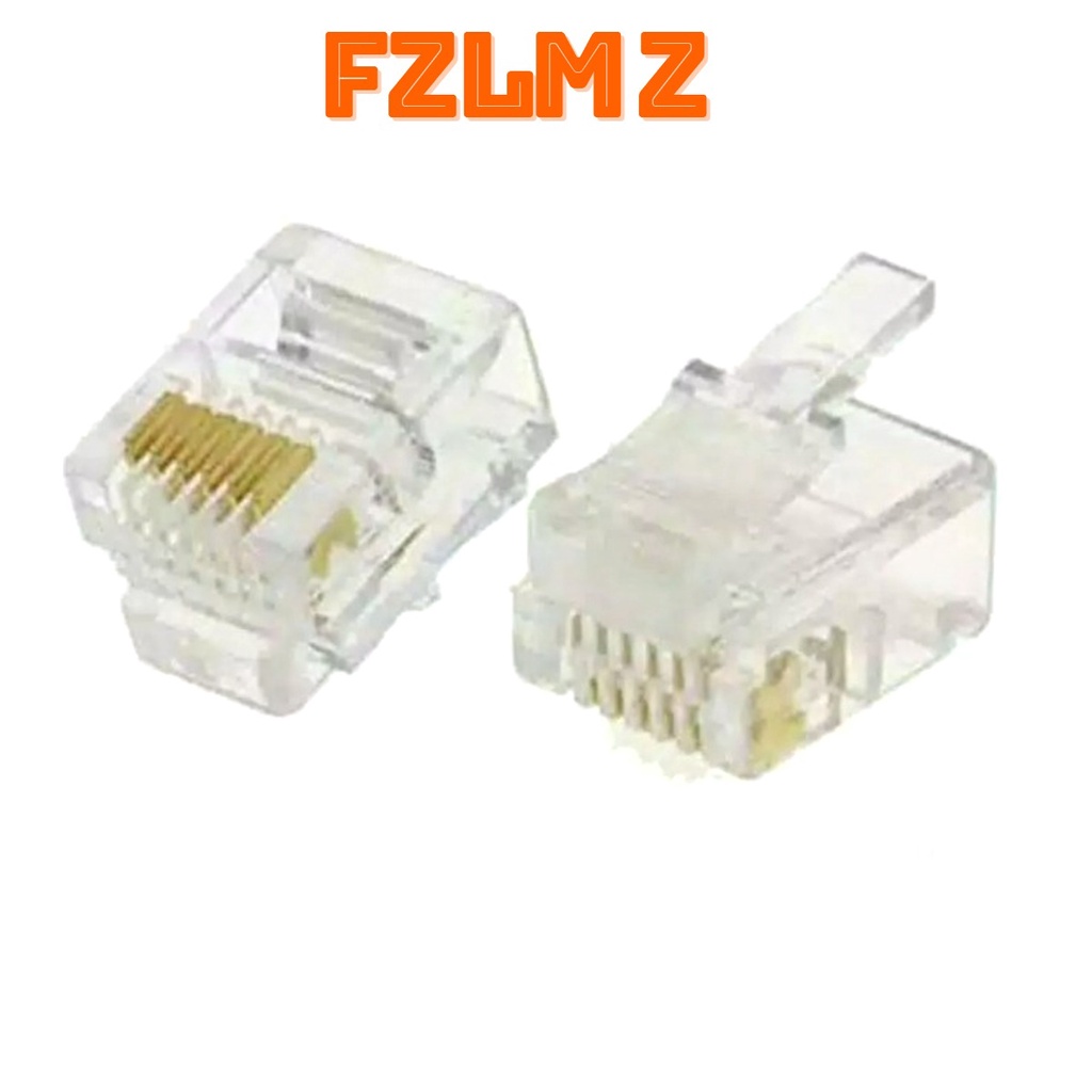 Rj11 Connector / RJ11 Connector / RJ11 Connector / RJ 11 contains 3 pcs ...
