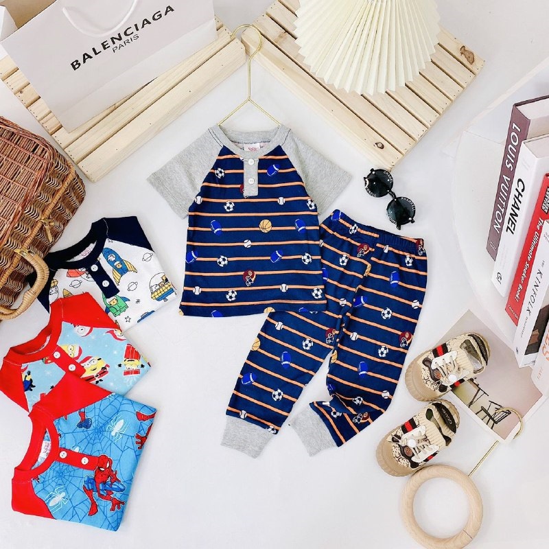 🎀 BB ANGEL PYJAMAS RAGLAN BUTTON 🎀 PAJAMAS BAJU TIDUR KANAK-KANAK ...