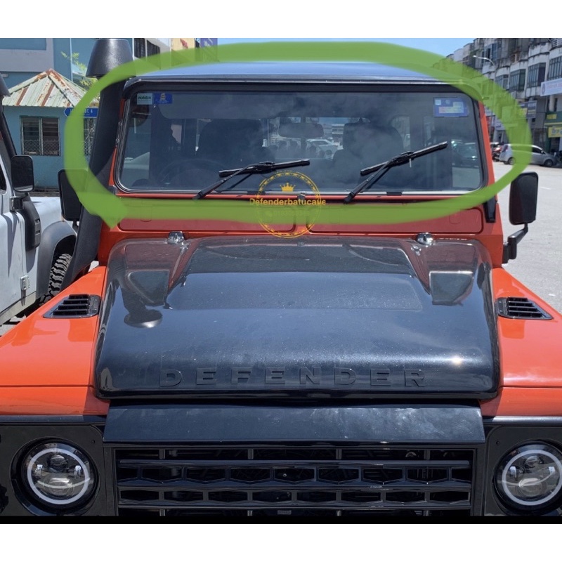 Land Rover defender 110 front windscreen rubber defender tdi 300 wind ...