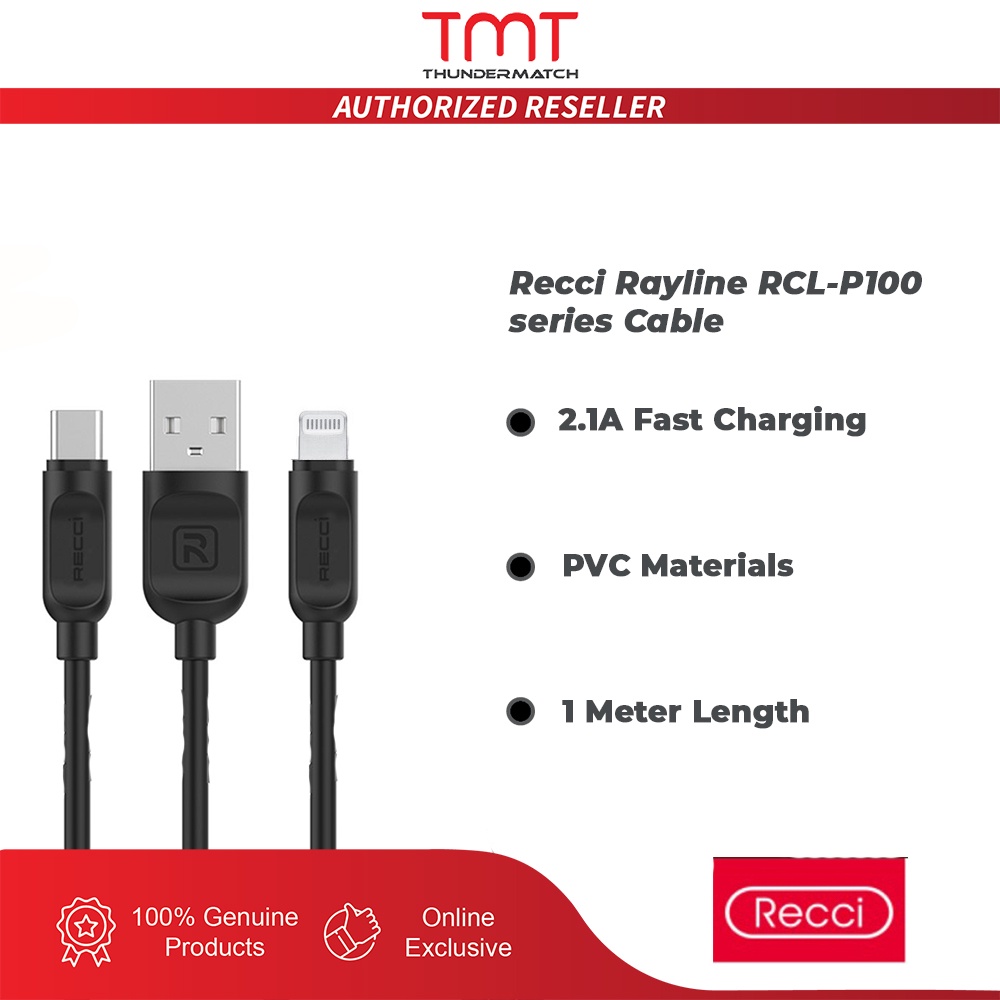 Recci Rayline RCL-P100/ Velocity RCL-N120 series Cable | Shopee Malaysia