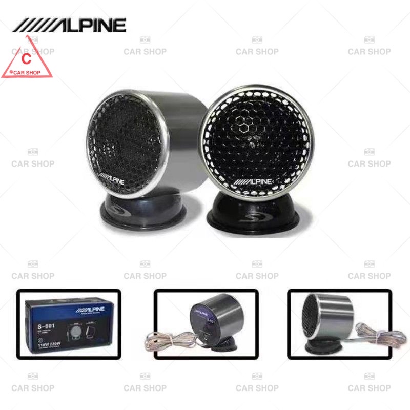 Alpine Full Range Tweeter Speaker 60mm Alpine S601 Alpine Audio Full ...