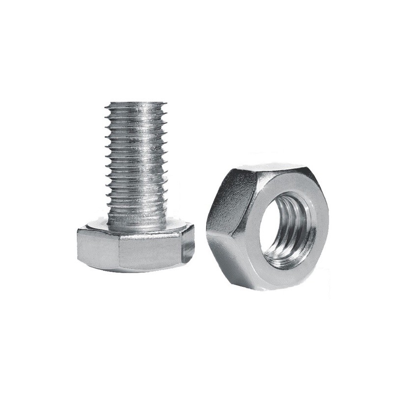 Skru Rak Besi Lubang (M8 x 16mm) / Screw Bolt Nut for Slotted Angle Bar ...
