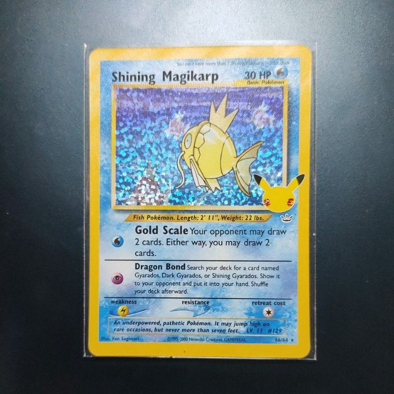 PTCG Pokemon Card Celebrations 25th Anniversary / Shining Magikarp ...
