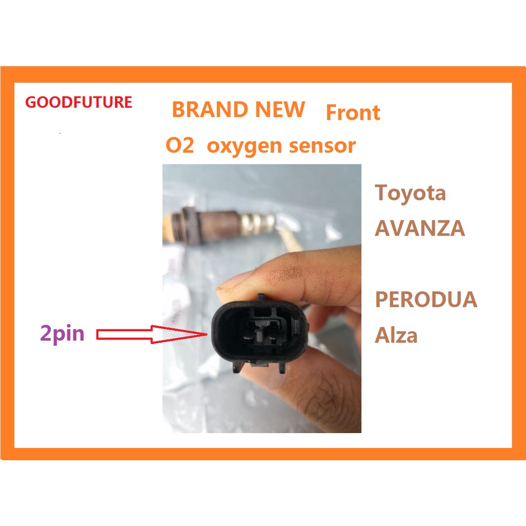 BRAND NEW front 2pin o2 sensor for toyota avanza perodua alza Oxygen ...