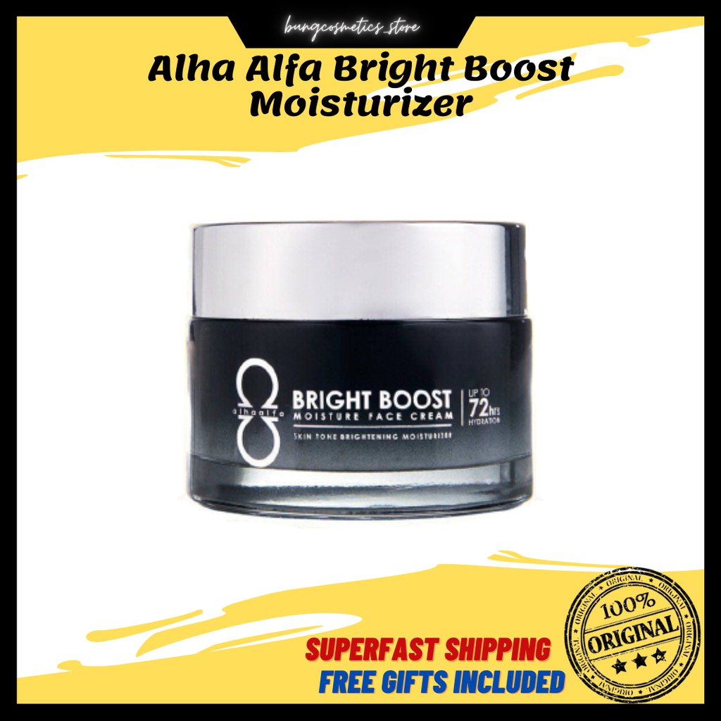 [ALHA ALFA] Bright Boost Moisture Face Cream Skin Tone Brightening ...