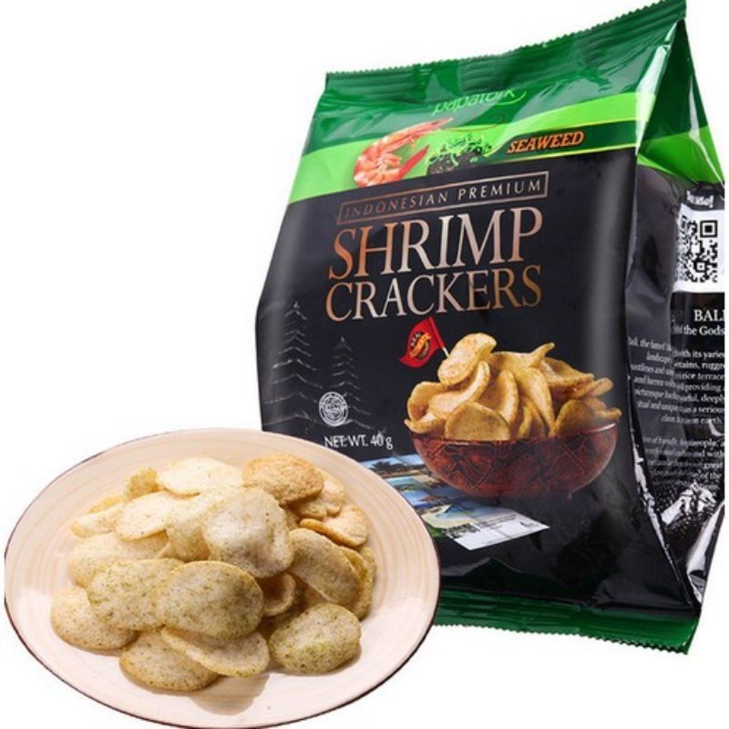 Halal-Indonesia Viral Papatonk 35% Shrimp Cracker 40g | Shopee Malaysia