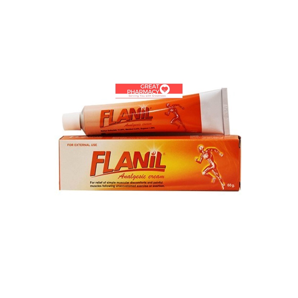 FLANIL Analgesic Cream 60g | Shopee Malaysia