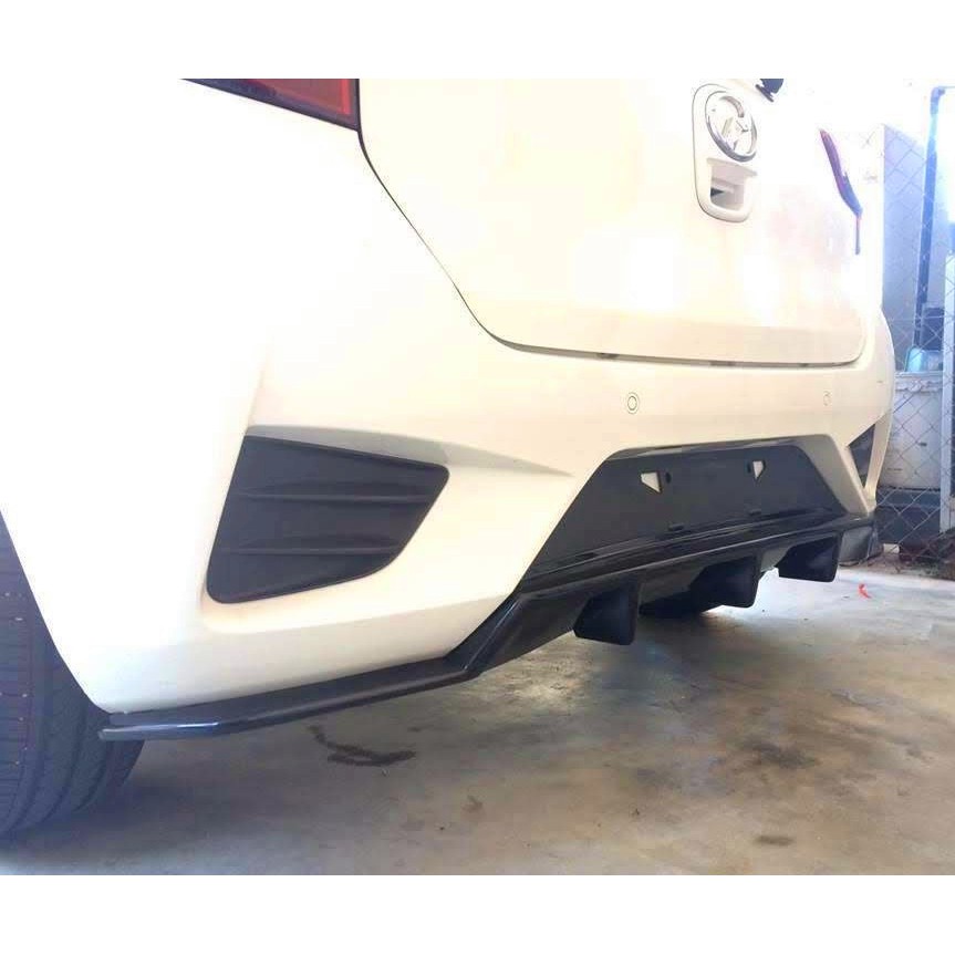 PERODUA MYVI G3 2017 2018 2019 2020 2021 REAR SKIRT DIFFUSER SPORTIVO ...