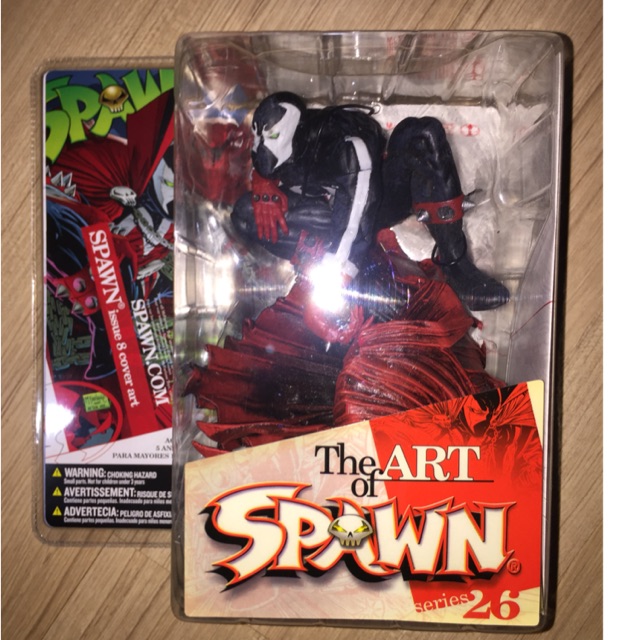 Spawn McFarlane the art of spawn series 26 issue 8 cover art figure ...