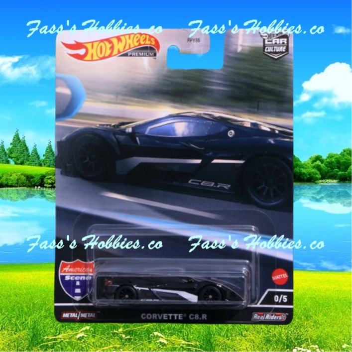 HOT WHEELS™ PREMIUM CAR CULTURE 2022 AMERICAN SCENE CORVETTE C8R 0/5 ...