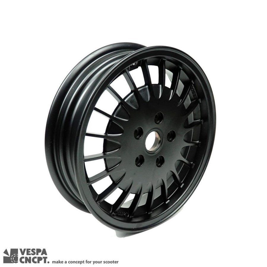Vrossi Zeus Black Front / Front Rims for Vespa Sprint Primavera Gts ...