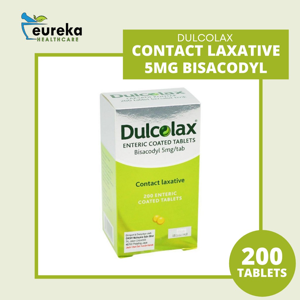 DULCOLAX TABLETS 200'S - BOX | Shopee Malaysia