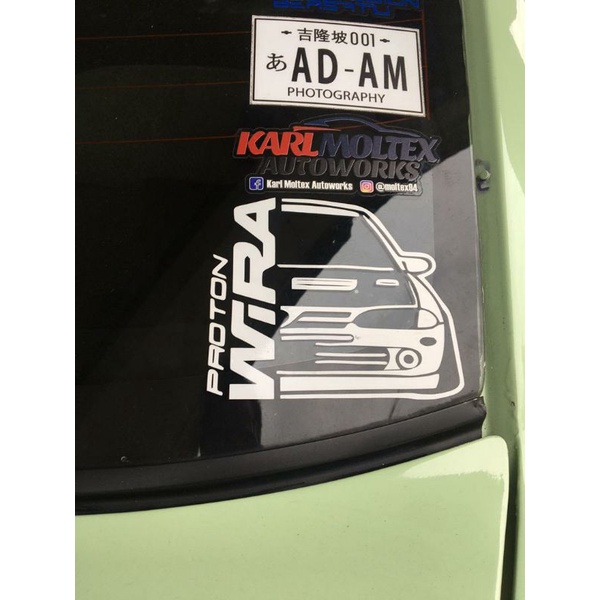 Stickers Proton Wira | Shopee Malaysia
