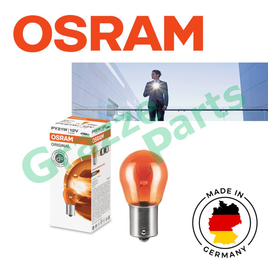 Original Osram 7507 1141(X) 12V P21W Halogen Light Car Bulb - Made In Germany | Shopee Malaysia