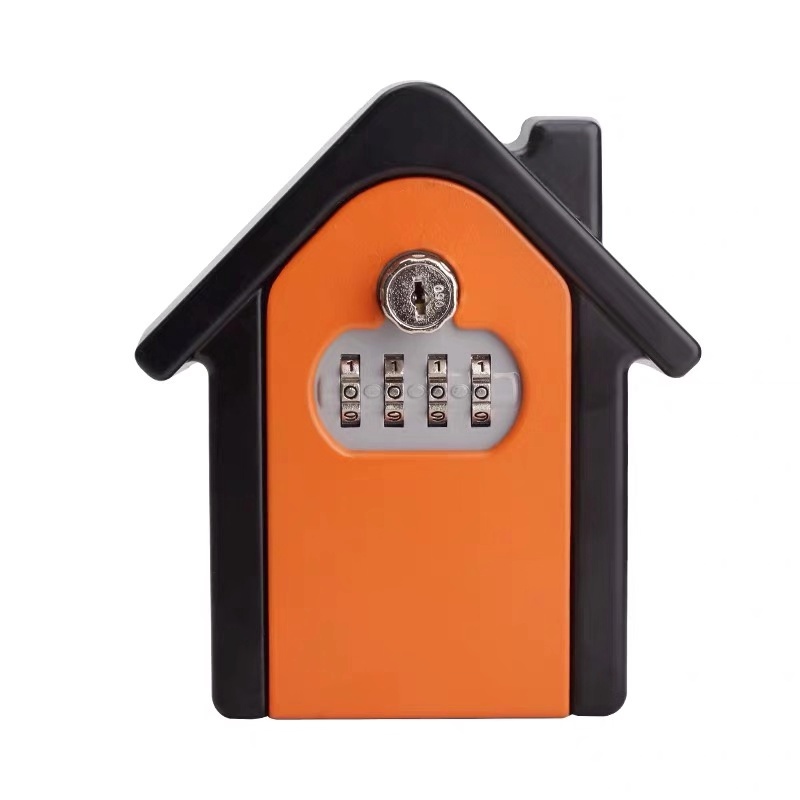 4 Digit Combination Wall Mount Key Storage Security Lock Box Homestay ...