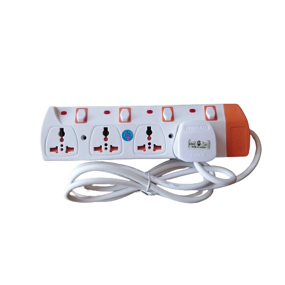 TRAC Multi Extension Socket 4Way 2Meter | Shopee Malaysia