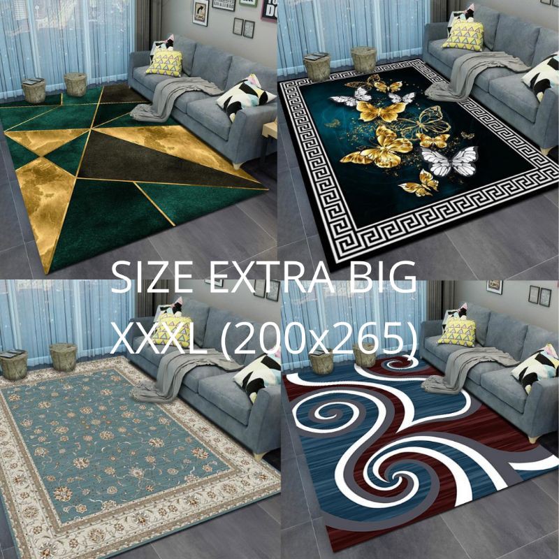 CARPET EXTRA BIG SIZE 200x265cm,karpet extra besar rugs carpet ...
