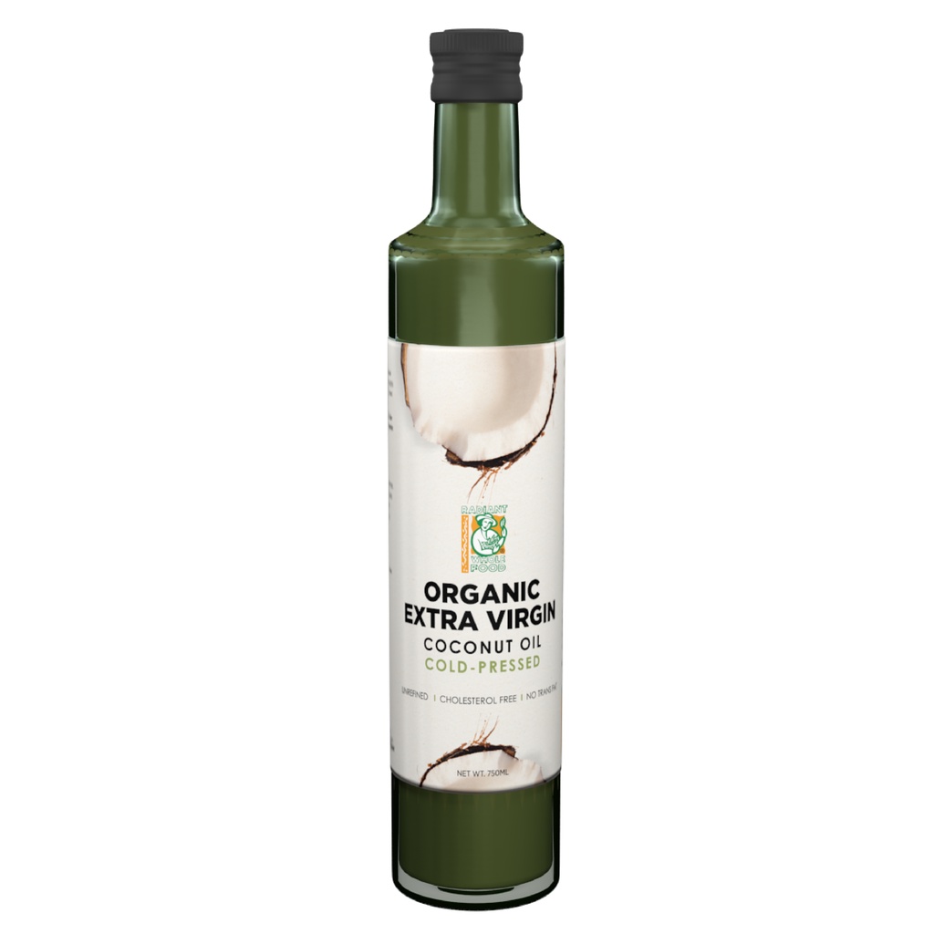 Radiant Organic Extra Virgin Coconut Oil (750ml) | Shopee Malaysia