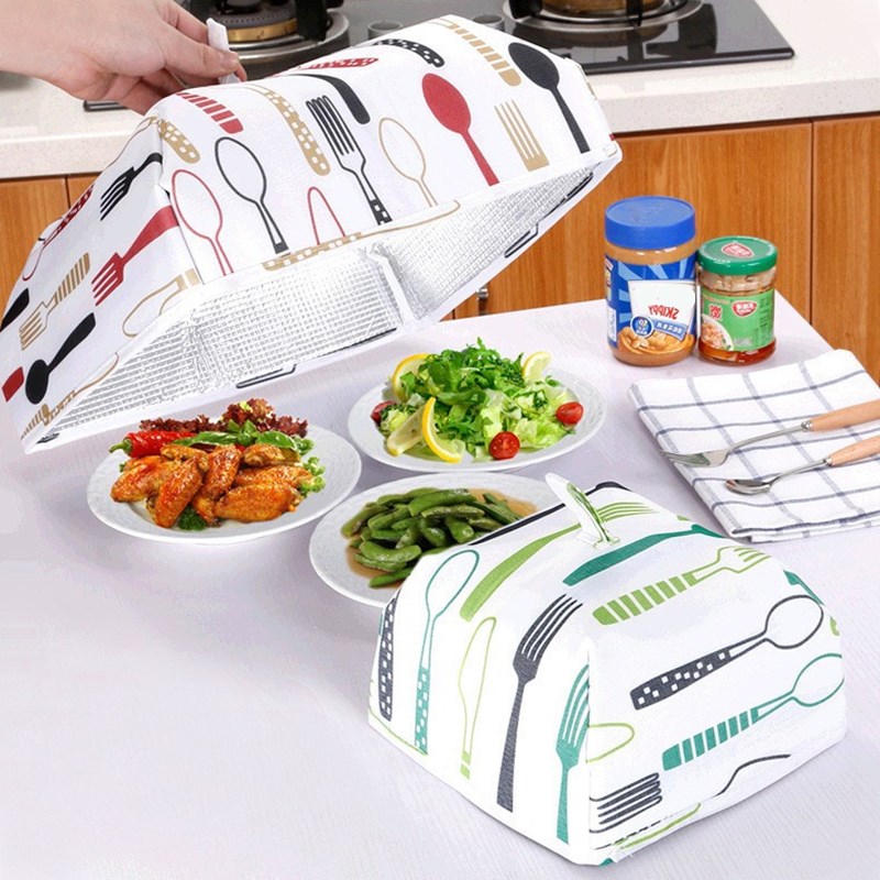 Kitchen Insulated Food Cover Vegetable Cover Foldable Vegetable Cover ...