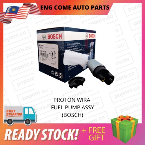 PROTON WIRA FUEL PUMP ASSY (BOSCH) (ORIGINAL) (0 986 580 916) | Shopee ...