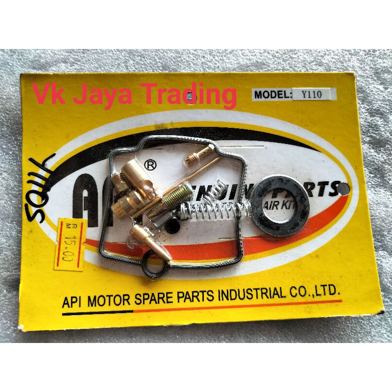 Yamaha Y110 / Y110SS Carburetor repair kit set Brand API 1set | Shopee ...