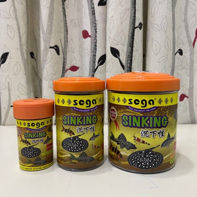 Sega Sinking fish food (60g/150g/360g) | Shopee Malaysia